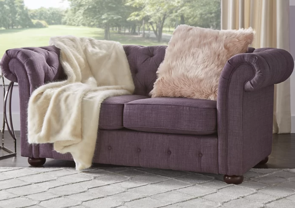 7 Beautiful Purple Sofas For Your Living Room - Cute Furniture Blog ...