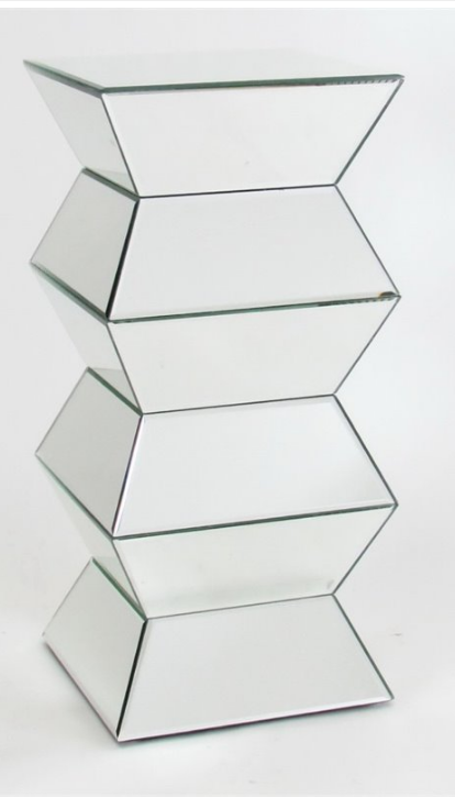 wayborn-beveled-mirrored-plant-stand - Cute Furniture Blog - Stores ...