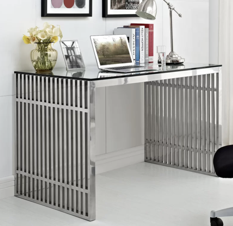 Top 8 Modern Glass Writing Desks For a Luxurious Office - Cute ...